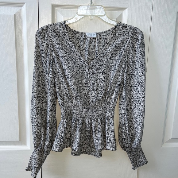 Sienna Sky | Tops | Sienna Sky Animal Print Shirt Blouse | Poshmark
